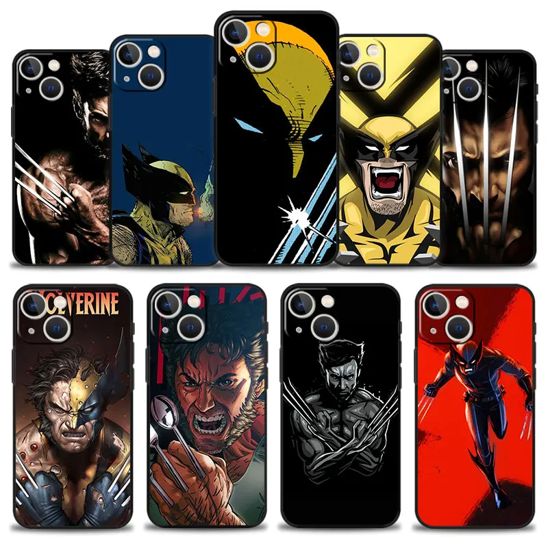Marvel-Wolverine-Logan-James-Howlett-Case-For-Apple-iPhone-15-14-13-11 ...