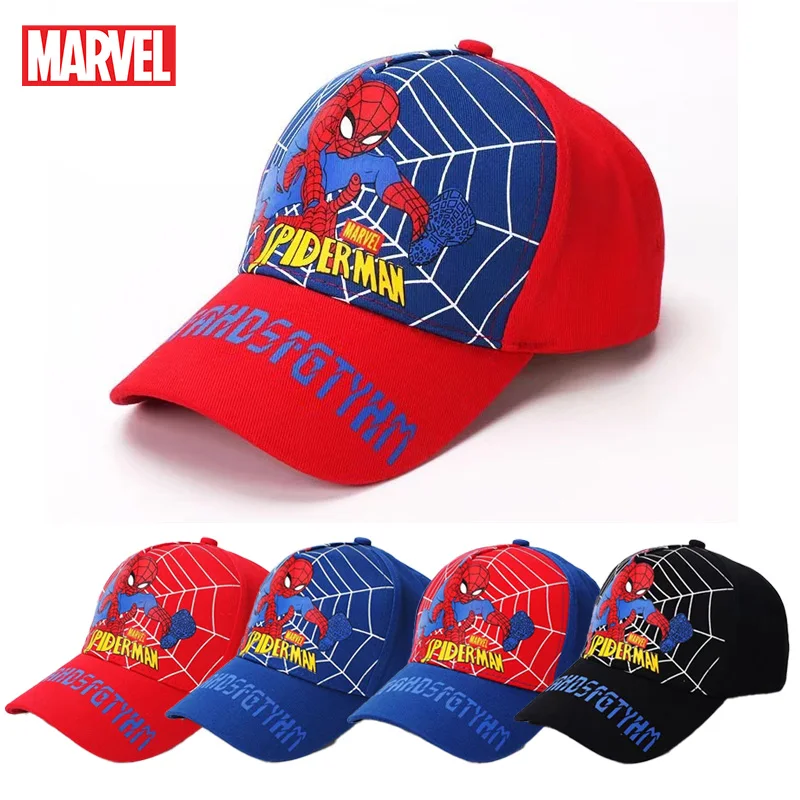 Spiderman-Baseball-Cap-Spider-Man-Cartoon-Anime-Figure-Cosplay-Hat ...