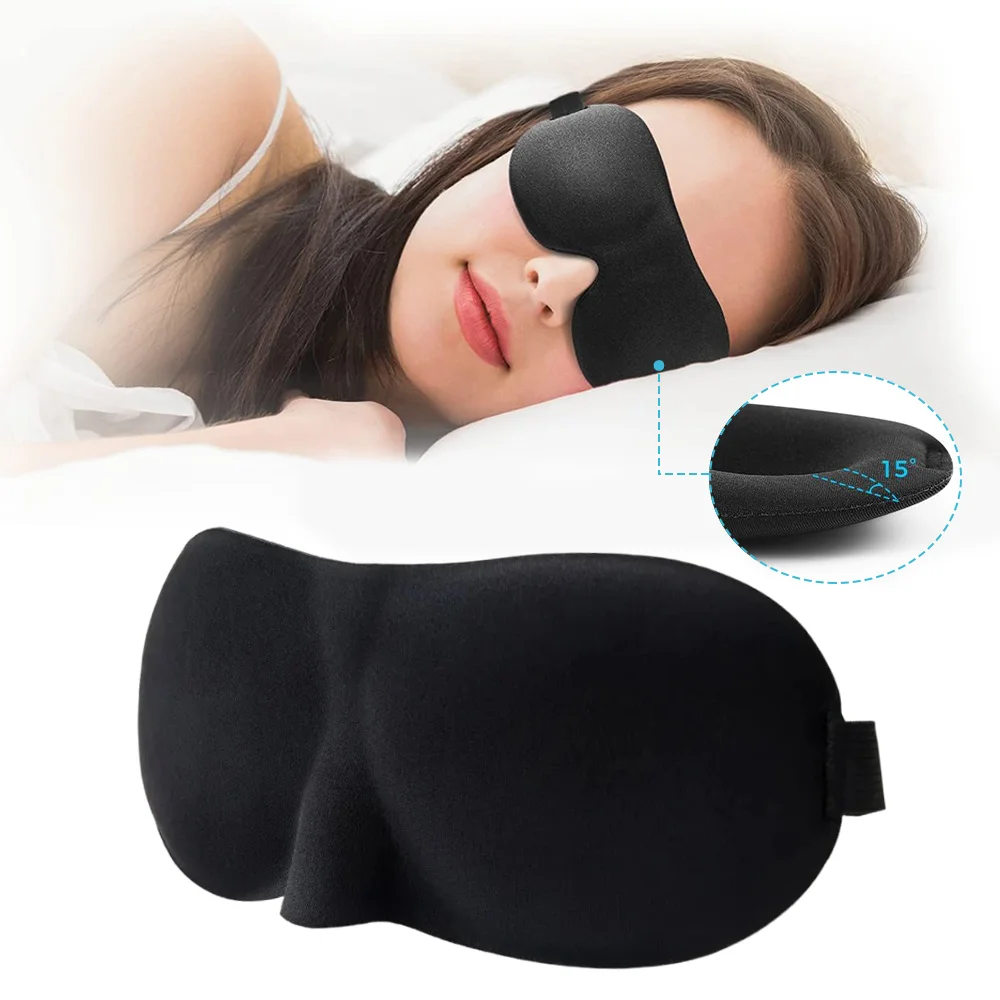 Eye-Mask-for-Sleeping-3D-Contoured-Cup-Blindfold-Concave-Molded-Night ...