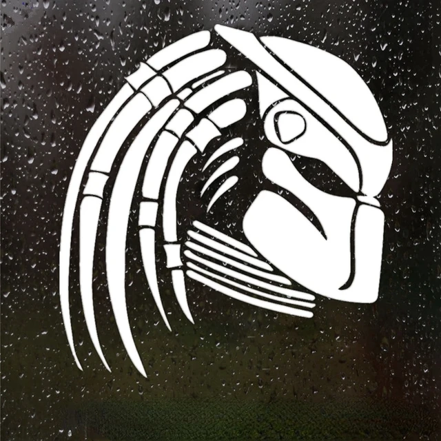 Car Stickers Predator Motorcycle Stickers Decoration Waterproof and ...