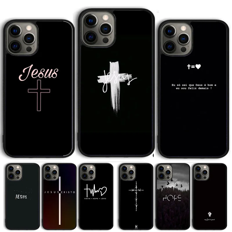 Christian Jesus Gods Love Phone Case for iPhone 14 12 13 mini 5 6S 7 8 ...