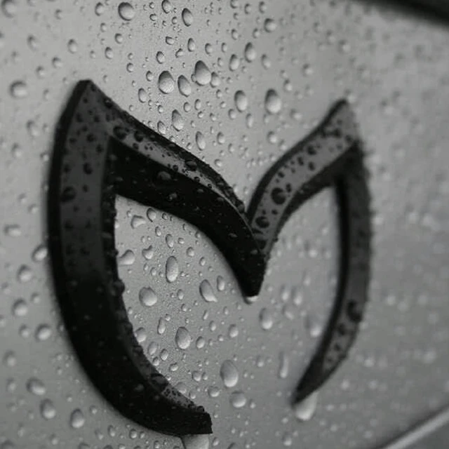 Black Mazda Emblem Wallpaper