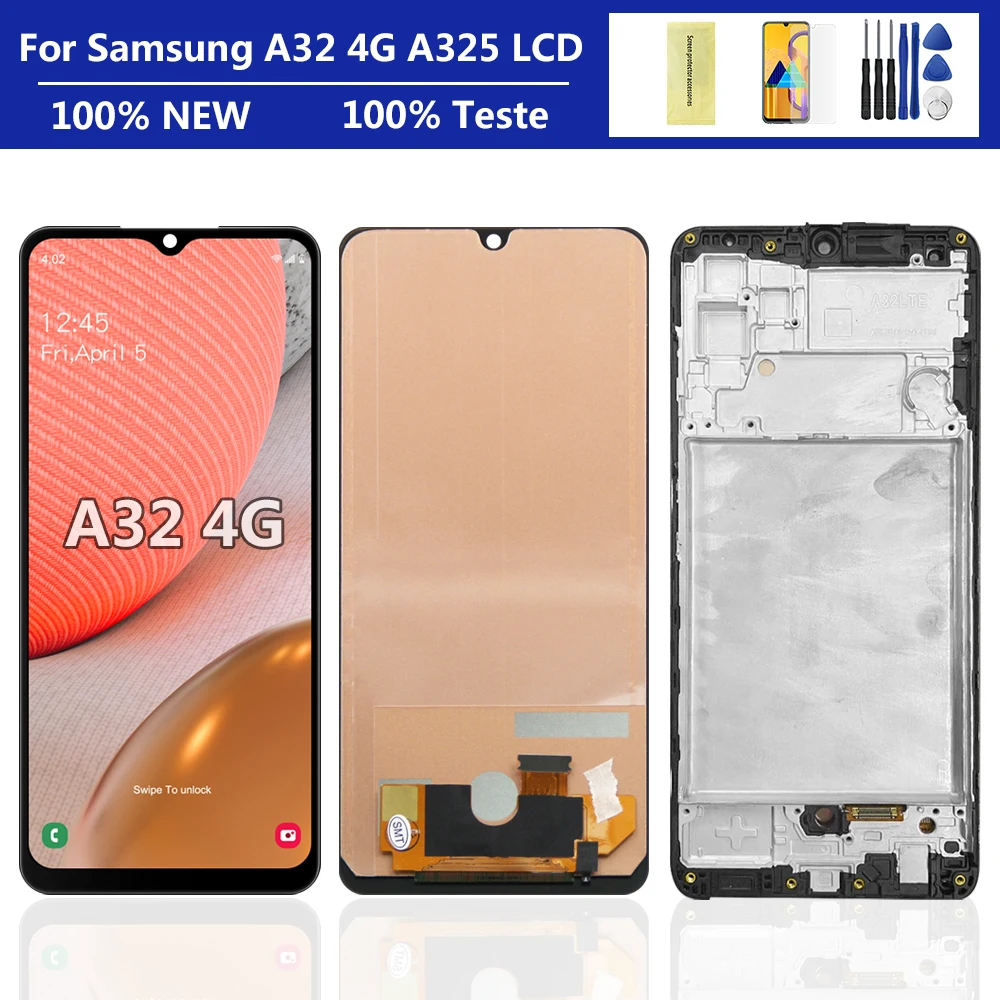 100% Tested For Samsung Galaxy A32 4G A325 A325F SM-A325M SM-A325F/DS ...