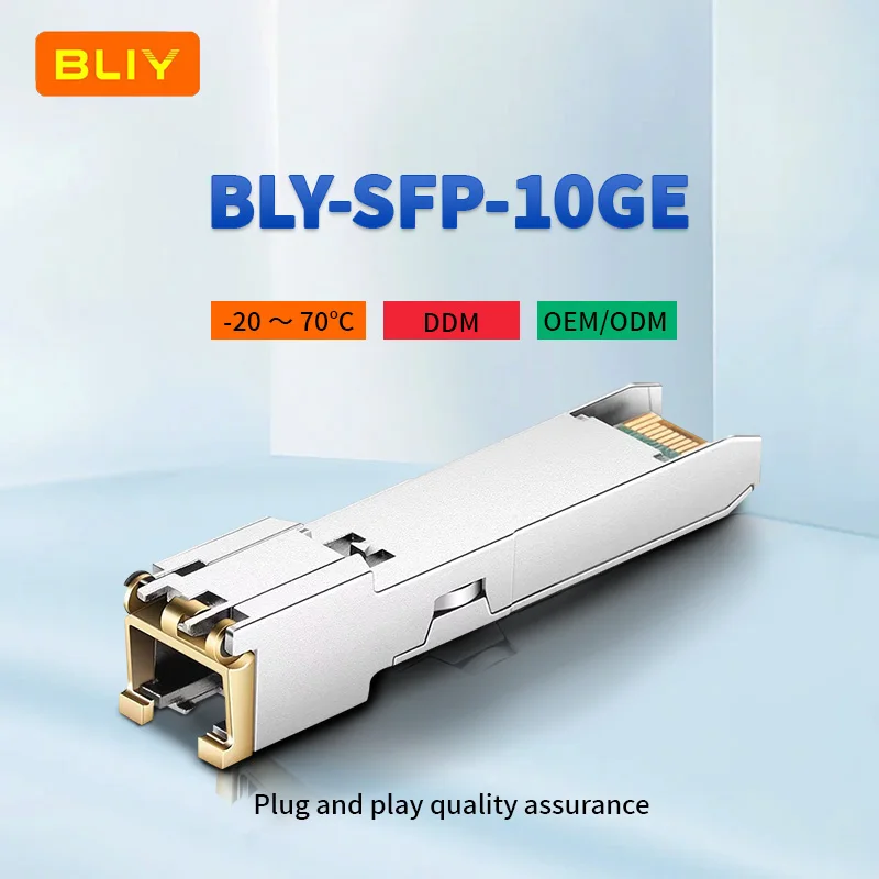 10G-SFP-electrical-port-module-SFP-10G-T-RJ45-optical-to-electrical ...