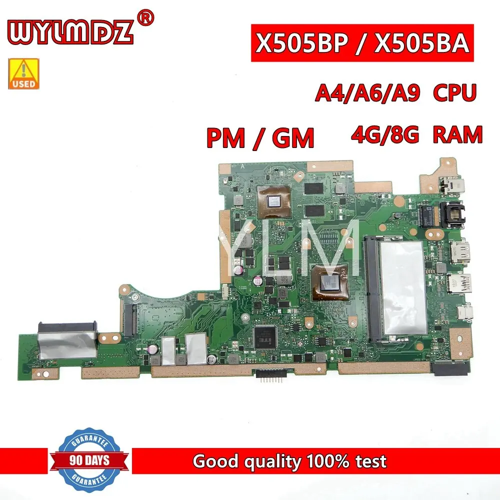 X505BP-A4-A6-A9CPU-4G-8G-RAM-Laptop-Motherboard-For-Asus-X505BP-K505B ...