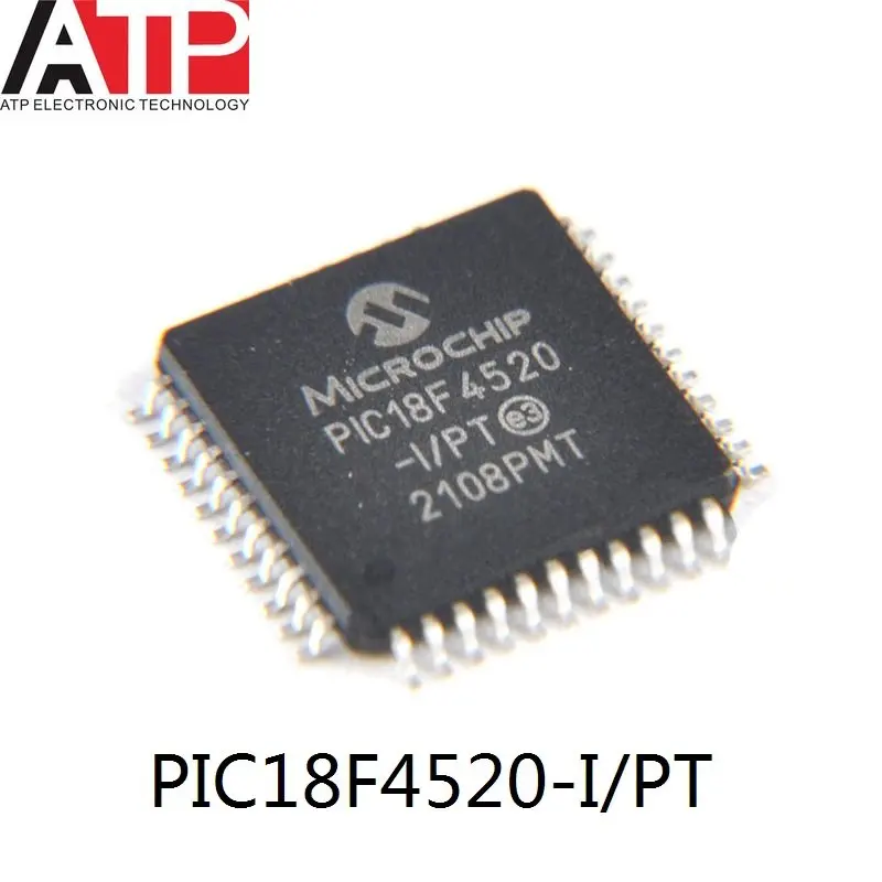 1-10PCS-PIC18F4520-I-PT-PIC18F4520-PIC18F4520-I-PIC18F4520-IPT-QFP44-Microcontroller-IC-MCU-CHIP ...