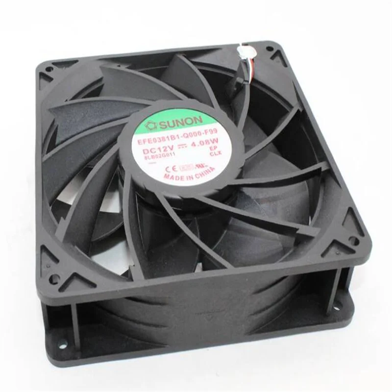 Sunon EFE0381B1-Q000-F99 12V 4.08W 14038 Three-wire projector cooling ...