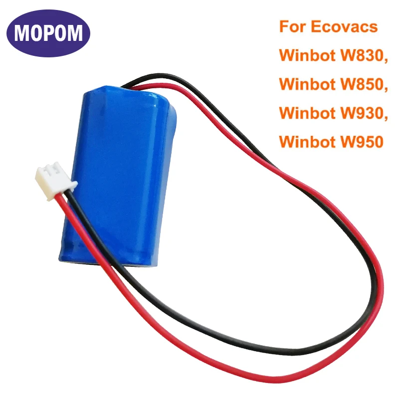 1000mAh Li-ion Battery For WINBOT W830 W830-RD W830S W836 W850 W855 ...