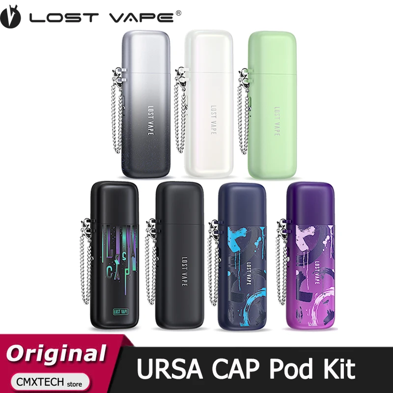 Original-Lost-Vape-Ursa-Cap-Pod-Kit-1000mAh-Battery-25W-Electronic ...