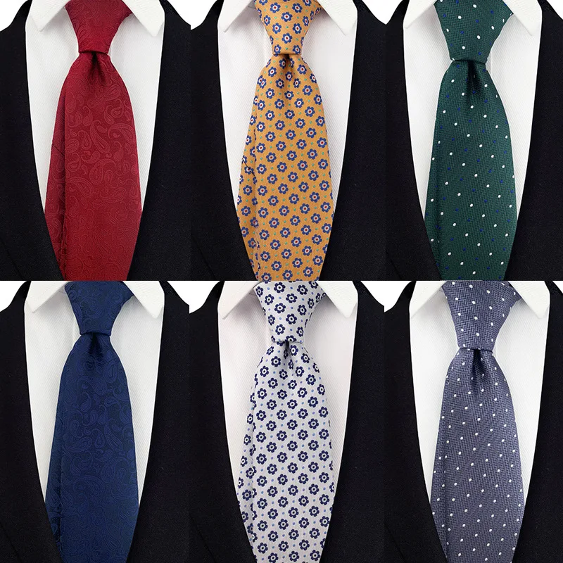 Retro-British-Style-Ties-For-Men-Charming-Polyester-Stripe-Printing ...
