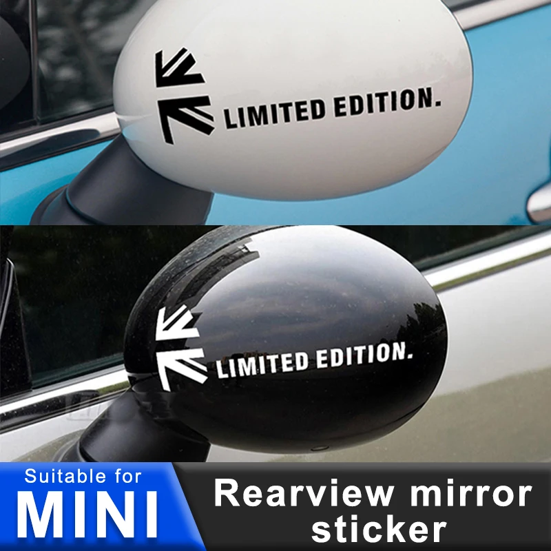 Car-Mirror-Decoration-Sticker-For-MINI-ONE-Cooper-S-JCW-R55-R56-R60-R61 ...