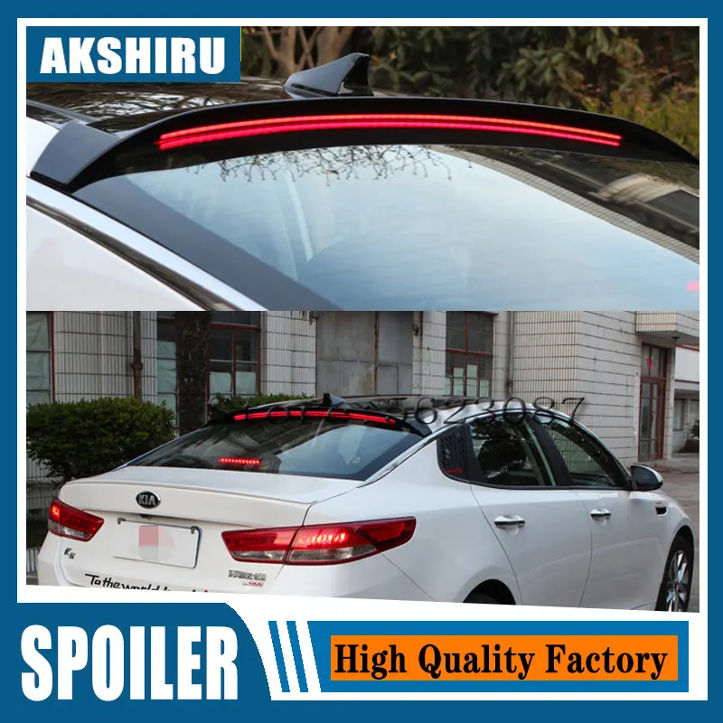 ABS-Plastic-Unpainted-Color-Rear-Trunk-Boot-Wing-Rear-Lip-Roof-Spoiler ...
