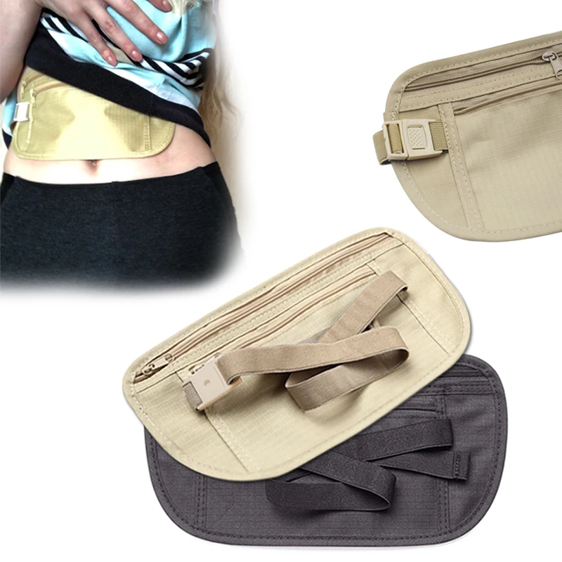 HOT-Invisible-Travel-Waist-Packs-Waist-Pouch-for-Passport-Money-Belt ...