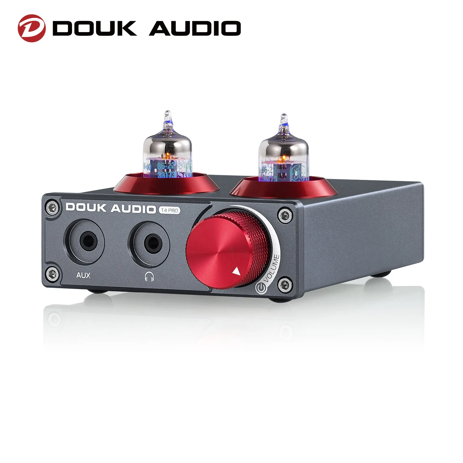 Douk Audio Mini JAN5654 Vacuum Tube Phono Preamp for Turntables Phone ...