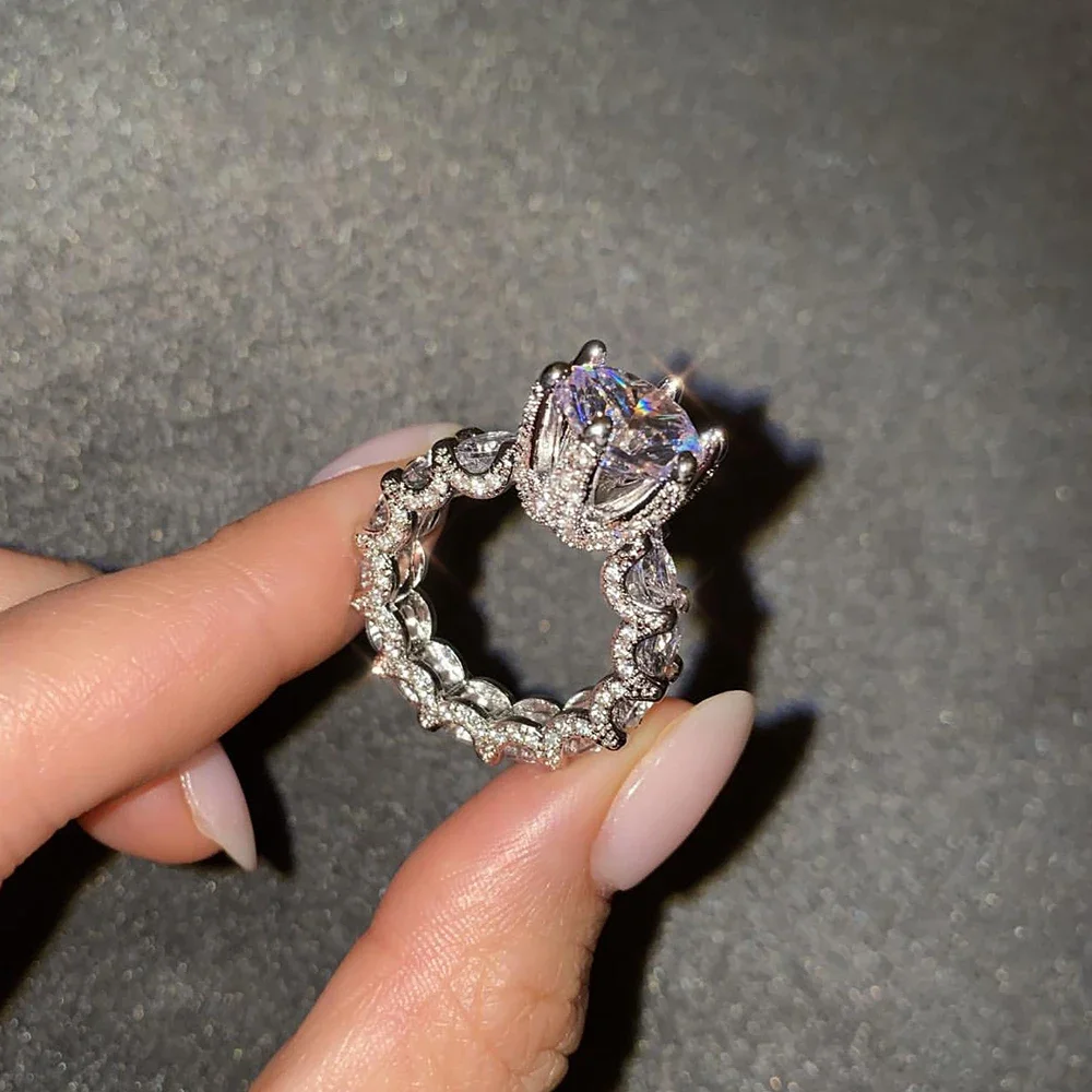 Moonso-Luxury-Gold-Silver-Color-Designer-Engagement-Ring-for-Women-Free ...