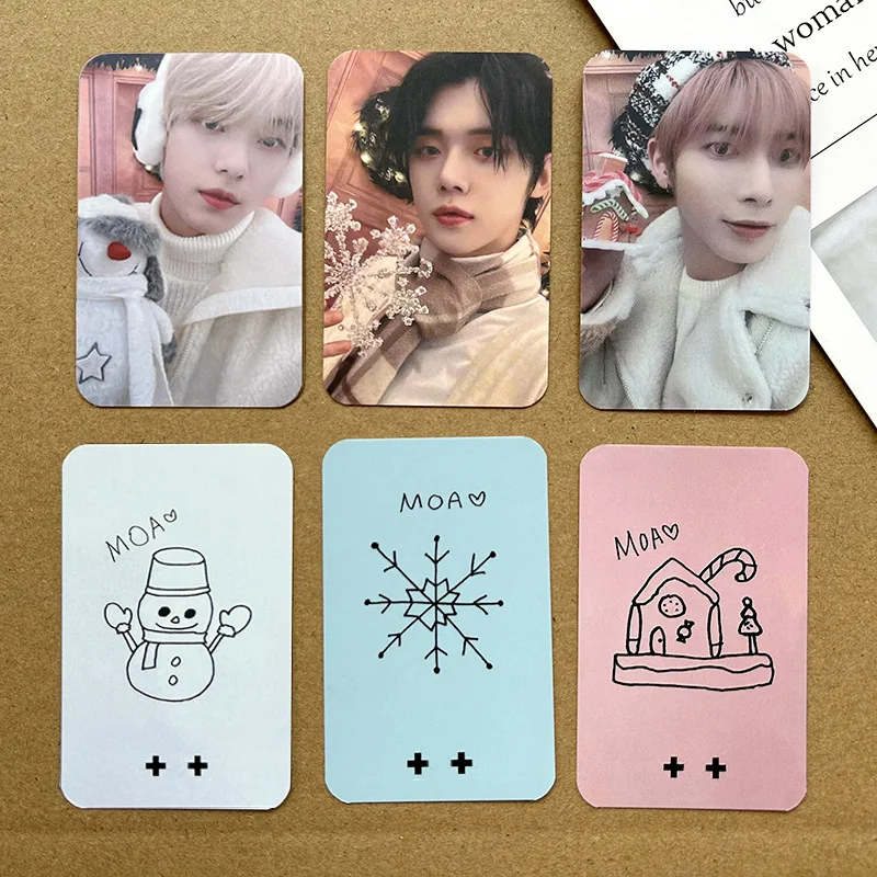 6PCS Kpop Photocards TXT Temptation FREEZE Album Thursday's Child LOMO ...