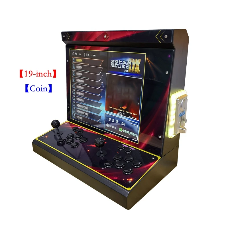 Mini-Tabletop-Bartop-Arcade-Game-Machine-Design-2-Player-9800-Jogos-Cl ...
