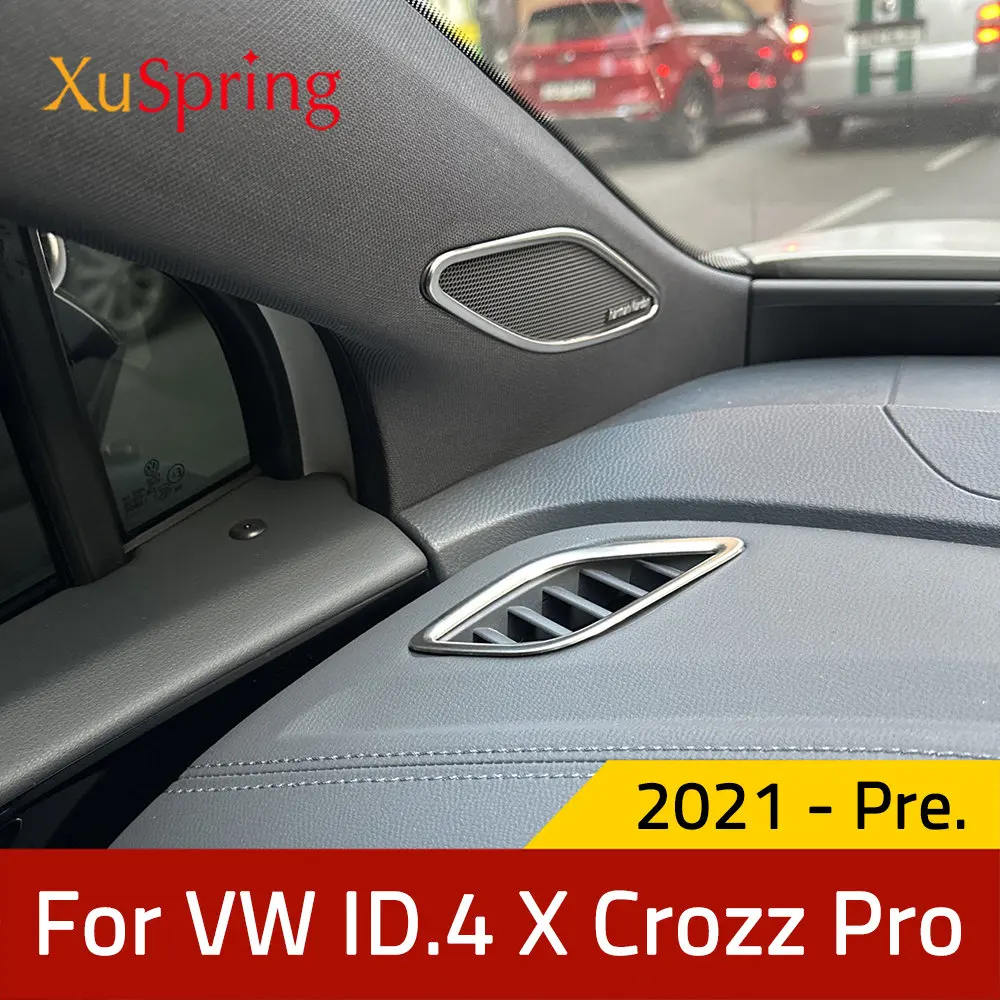 Car-Dashboard-A-Pillar-Air-Outlet-Vent-Trim-Frame-Stickers-Bezel-for-VW ...