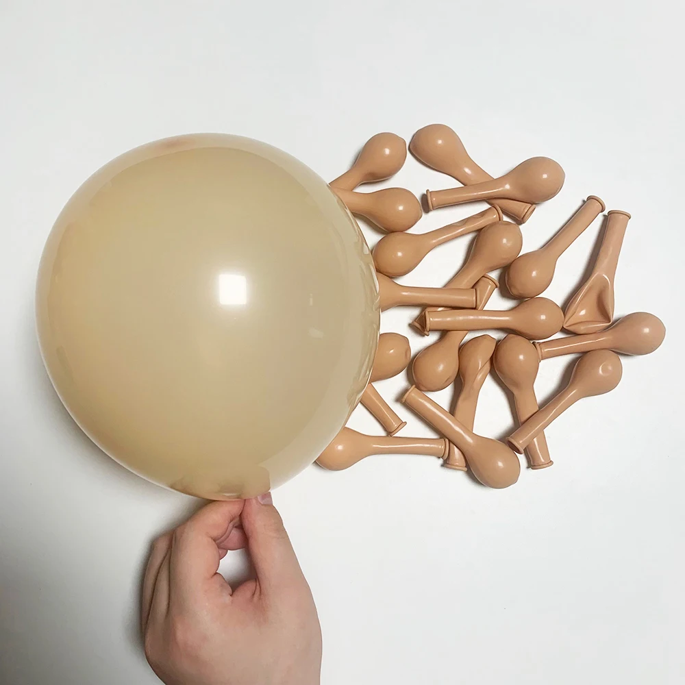 10/20/30 piezas de globos azul marino con diseño de piel de color ...