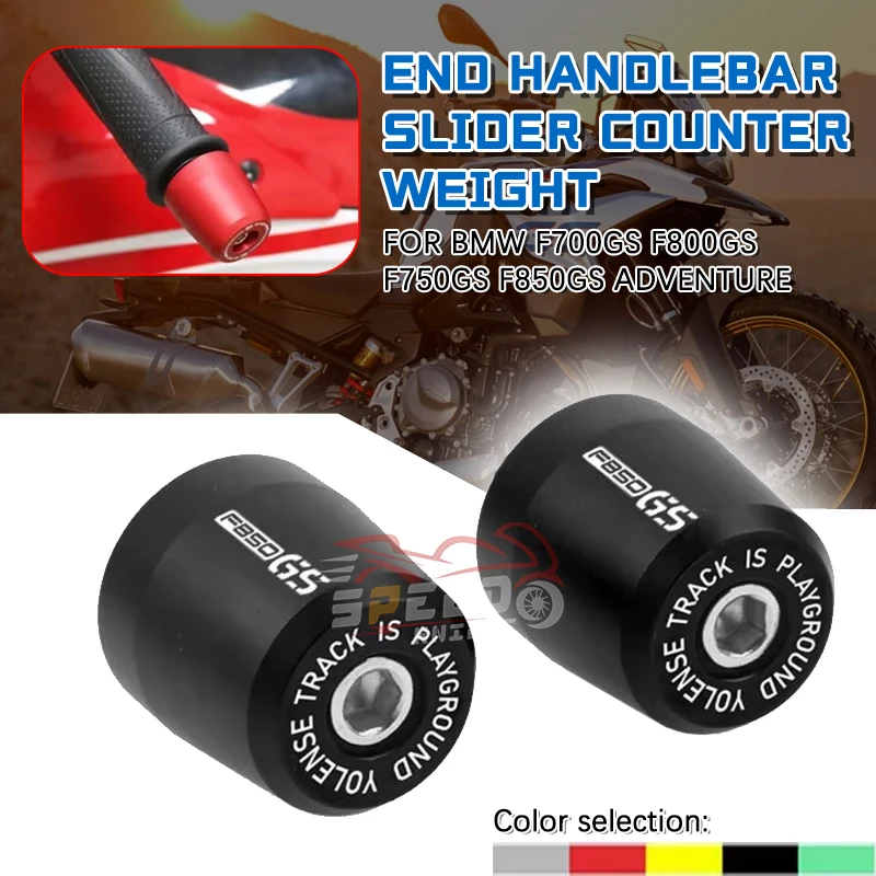 For BMW F700GS F800GS F750GS F850GS Adventure Motorcycle Handle Bar End ...