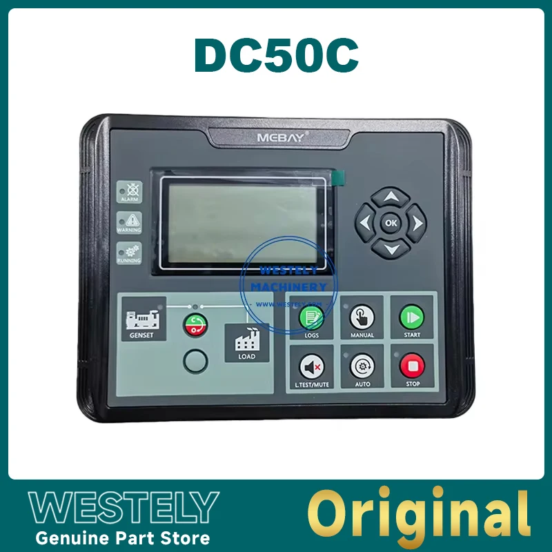 Original-DC50C-Genset-Controller-LED-Board-Gasoline-Generator-Part-Auto ...