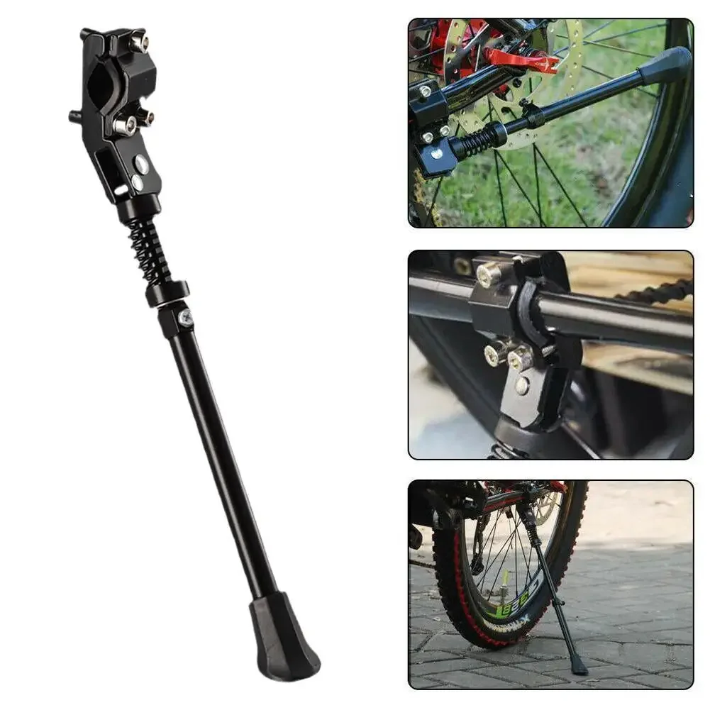 Aluminum-Alloy-Adjustable-Bicycle-Stands-Kickstand-Mountain-Bike-MTB ...