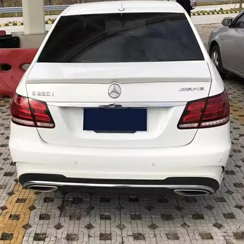 For Benz W212 E260 high quality ABS Plastic Unpainted Color Rear ...