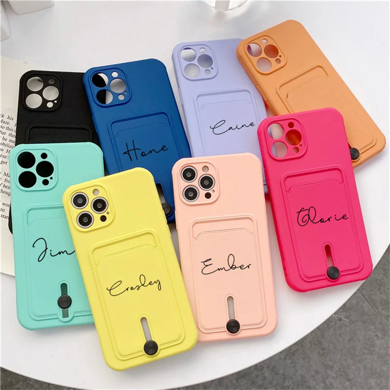 Original-Silicone-Slide-Card-Bag-Phone-Case-For-iPhone-14-13-11-12-Pro ...