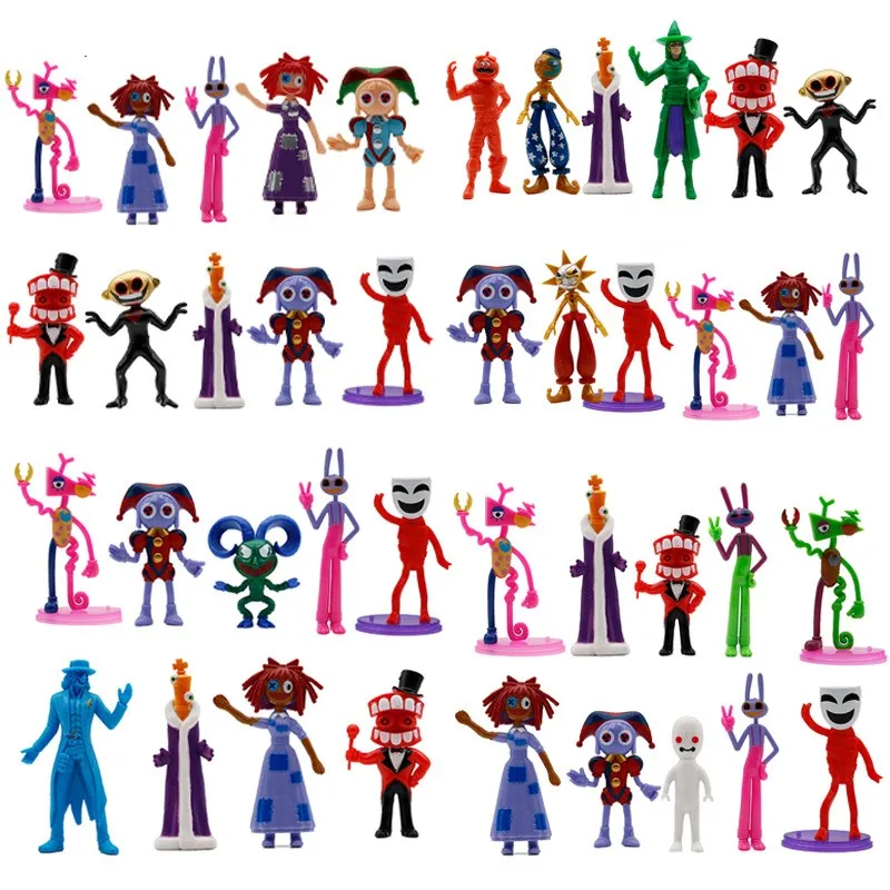 The Amazing Digital Circus Figure Toy Anime Game Circo Digital Action ...