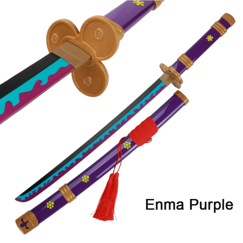 Anime-Cosplay-Wood-Swords-80cm-Roronoa-Zoro-Katana-Kitetsu-Yama-Enma ...