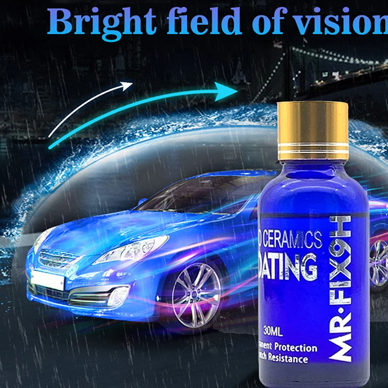 30ml-9H-Car-Liquid-Ceramic-Coat-Super-Hydrophobic-Glass-Coating-Set ...