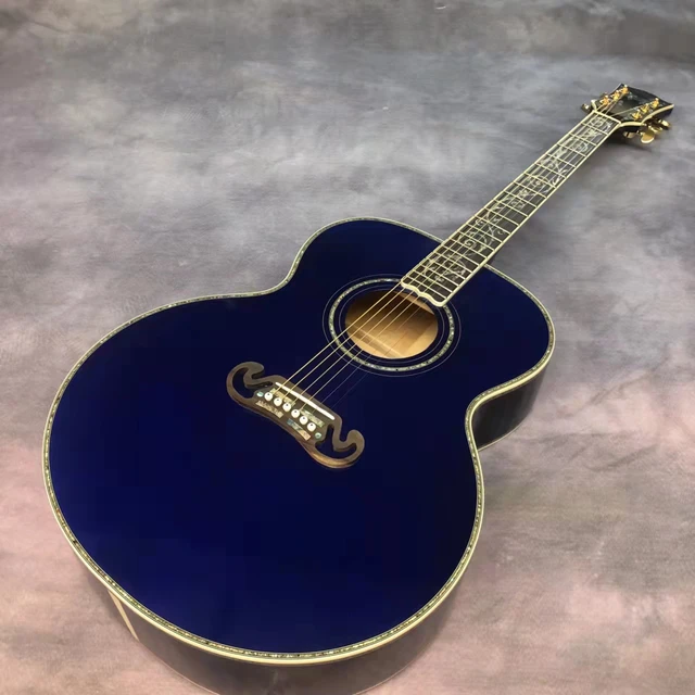 Blue Gibson Acoustic Guitars