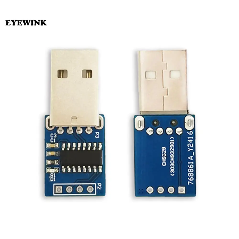 Serial port to standard USB HID keyboard and mouse device CH9329 module