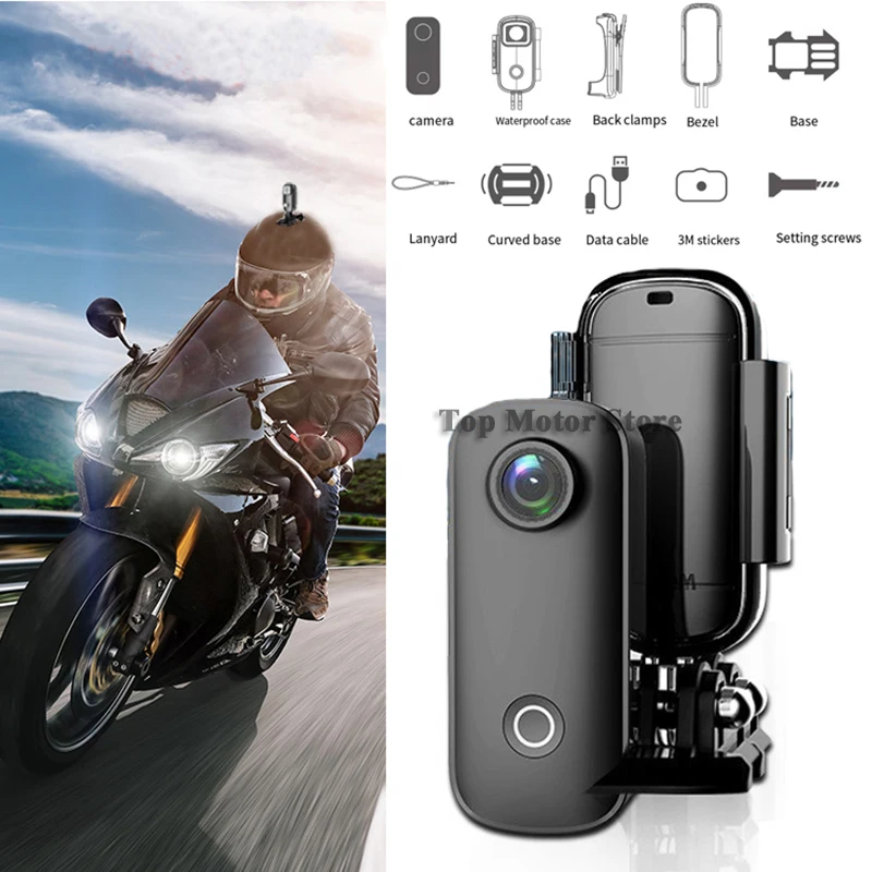 C100-Sports-Camera-DV-Motorcycle-Recorder-4K-HD-Outdoor-Thumb-Camera ...