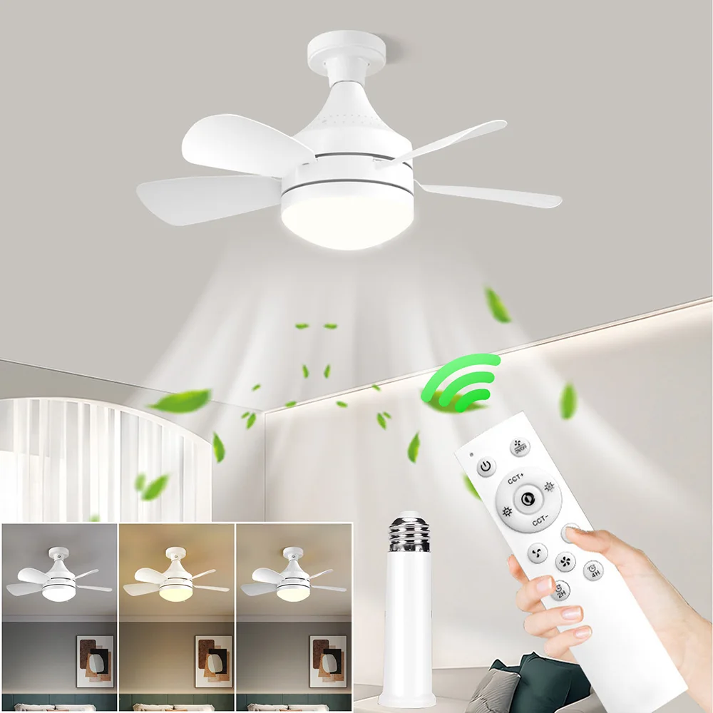 E27-Socket-Fan-Light-LED-Dimmable-Lightbulb-Fan-Remote-Control-3 ...