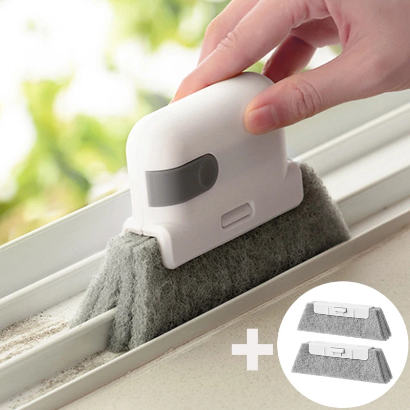 Window Cleaning Brush Windowsill Groove Deadend Cabinet Crevice Brush ...
