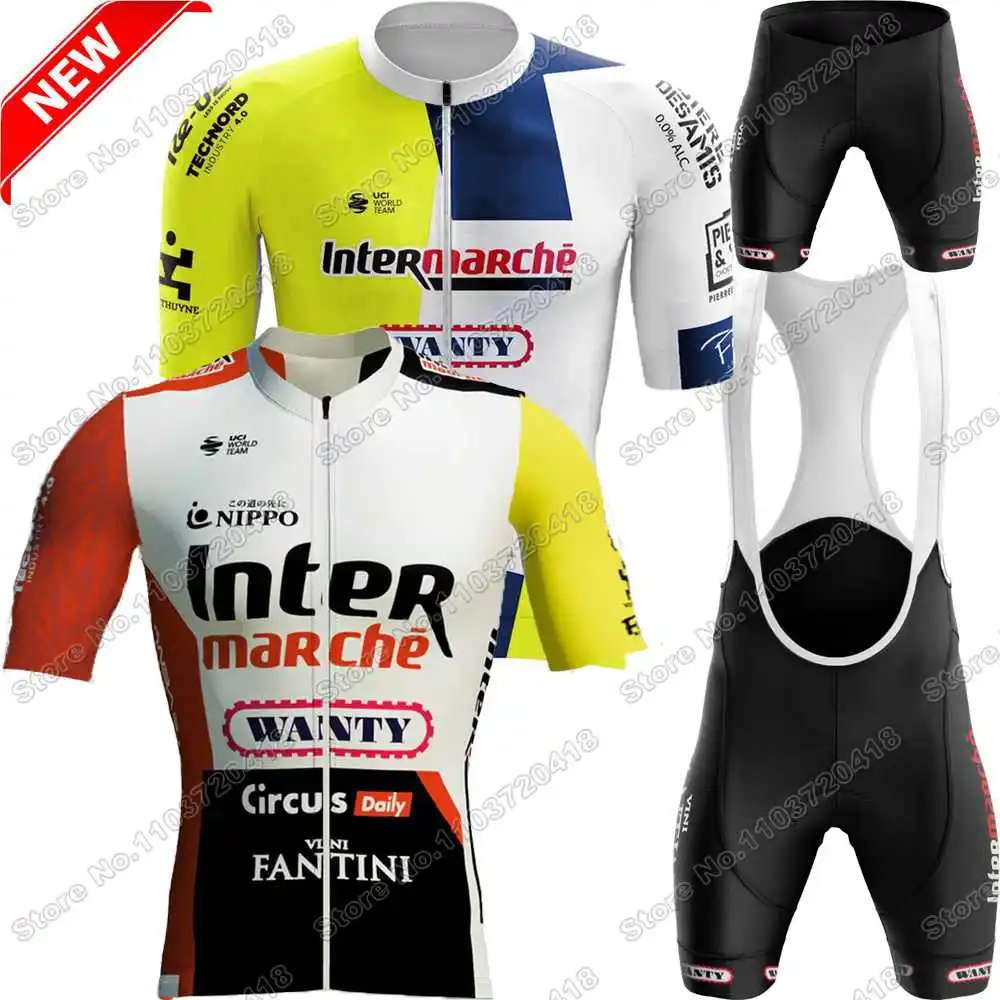 Team Wanty 2025 Cycling Jersey Set Summer Cycling Clothing Men Short ...