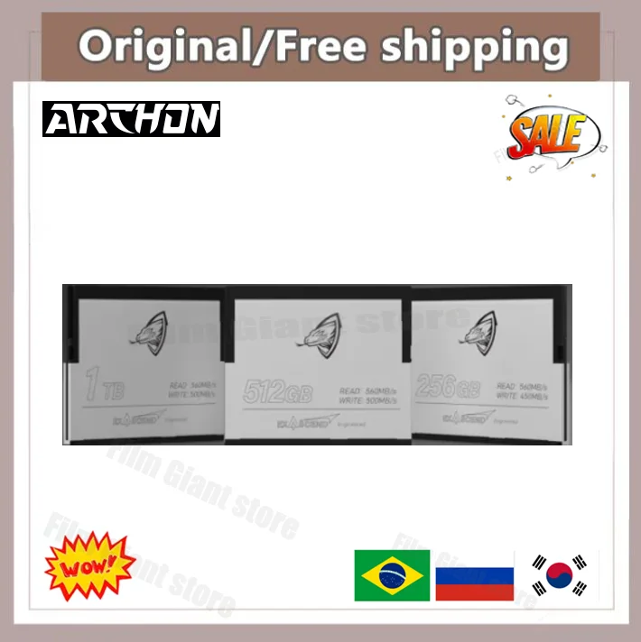 EXASCEND-ARCHON-Cfast-2-0-Memory-Card-500MB-S-256GB-512GB-1TB-4K-6K-for ...