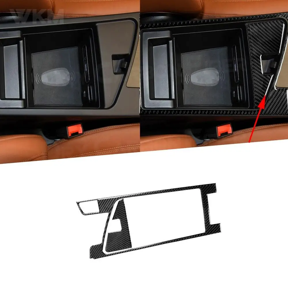 For-Alfa-Romeo-Giulia-2017-2019-Carbon-Fiber-Car-Sticker-Armrest-Box ...