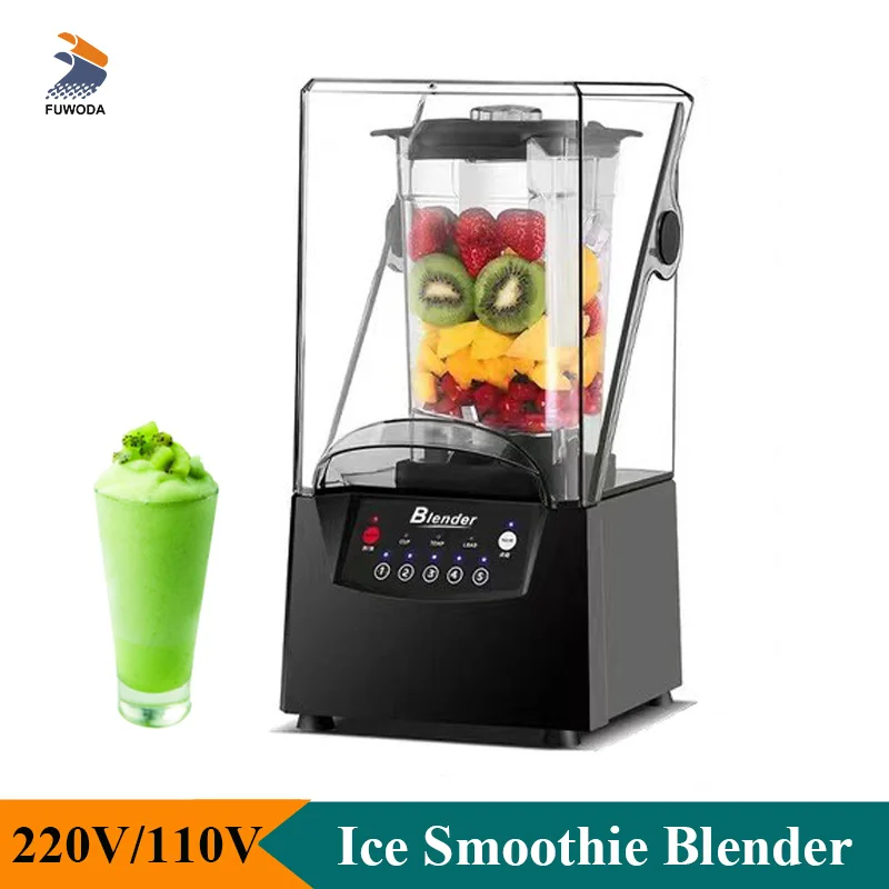 Commercial Smoothie Blender Ice Crushing Machine for Cold Juice Making ...