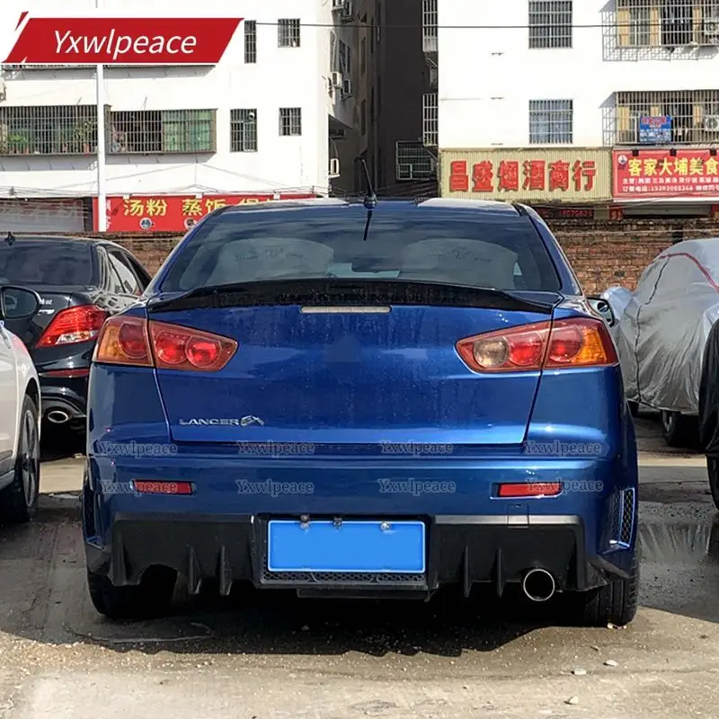 For-Mitsubishi-Lancer-EX-Evo-Spoiler-2008-2009-2010-2011-2012-2013-2014 ...
