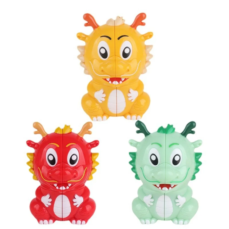 Yuxin-Idea-Fun-Dragon-Magic-Cube-2x2-Cartoon-Animal-Design-2x2-Magic ...
