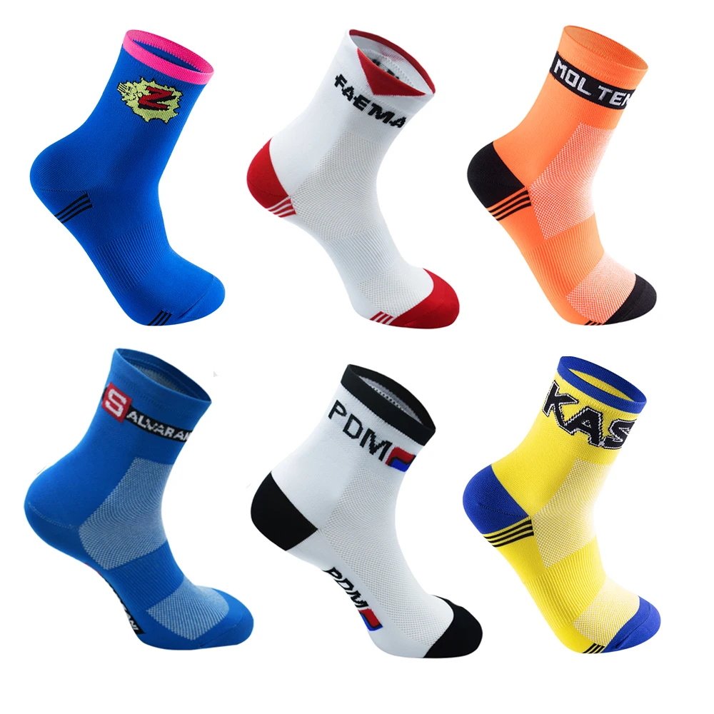 Multiple-types-Retro-Cycling-Socks-Breathable-Road-Bicycle-Socks-Men ...