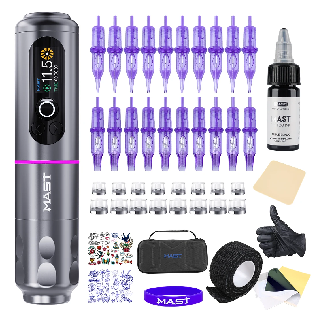 Mast-Archer-2-Mcore-Brushless-Motor-Wireless-Battery-Tattoo-Machine-Pen ...