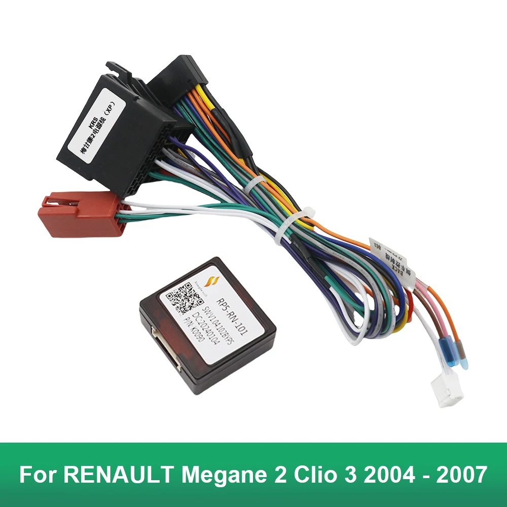 16-Pin-For-RENAULT-Megane-2-Clio-3-Clio3-2004-2007-Canbus-Android ...