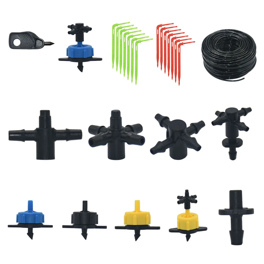 2L-4L-8L-Dripper-Micro-Irrigation-2-4-way-Arrow-Dropper-Connector-Cross ...