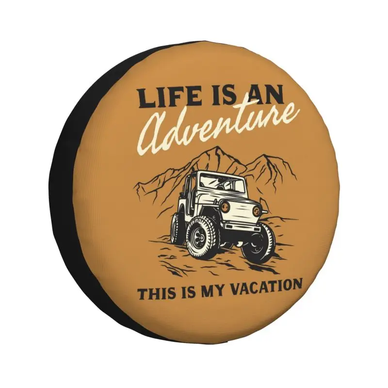 Custom-Adventure-Travel-Off-Road-Vehicle-Spare-Tire-Cover-for-Honda-SUV ...