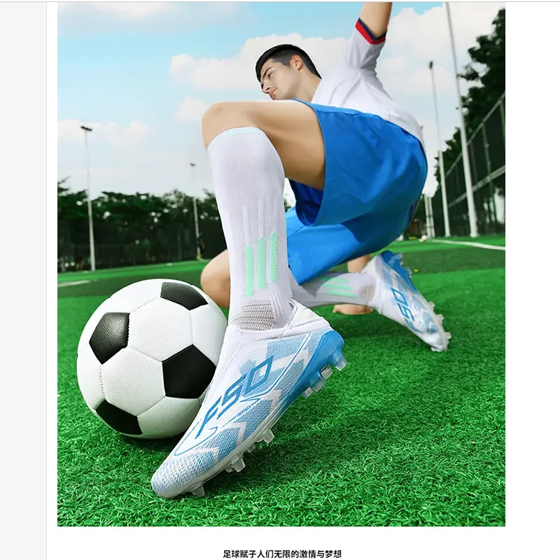 Men Football Boots Professional Society Futsal Soccer Shoes Training ...