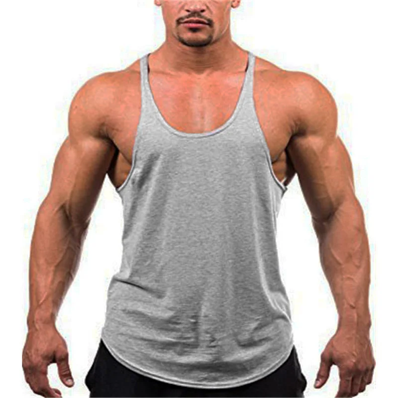 Muscle-Guys-Gym-Clothing-Bodybuilding-Stringer-Tank-Top-Men-Cotton-Vest ...