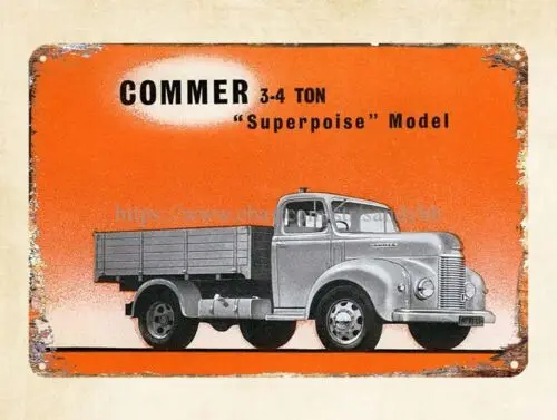 apartment-decor-1952-Commer-3-4-ton-Superpoise-truck-metal-tin-sign.jpg
